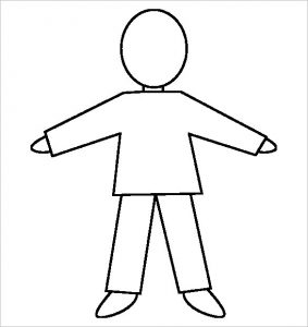 12+ Body Outline Template and Its Basic Functions | Template Business ...