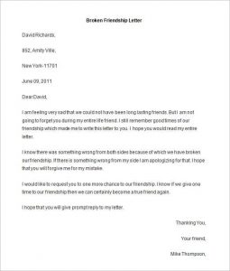 20+ Friendly Letter Format Template for Beginners | Template Business ...