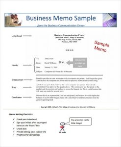 9+ Business Memo Format Template Importance | Template Business PSD ...