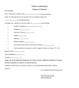 7+ Employment Verification Letter Templates and Tips | Template ...