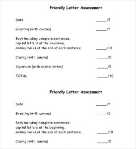 20+ Friendly Letter Format Template for Beginners | Template Business ...