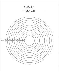 12+ Circle Template for Different Kinds of Uses | Template Business PSD ...