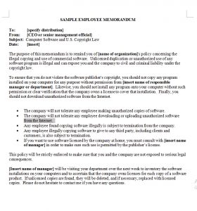 4+ Memo Format Template, the Proper Way to Compose One | Template ...