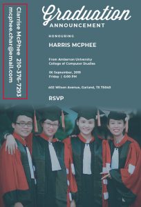 10+ Graduation Announcement PSD Flyer Template | Template Business PSD ...