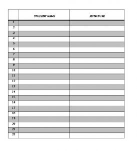 18+ Sign in Sheet Template Various Types and Use | Template Business ...