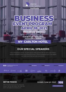 10+ Event Program PSD Template Free | Template Business PSD, Excel ...