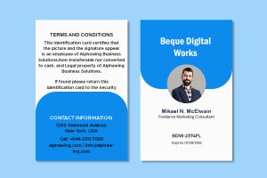 10+ Id Card free template in PSD | Template Business PSD, Excel, Word, PDF