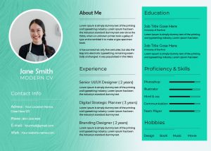 10+ Modern CV free psd template | Template Business PSD, Excel, Word, PDF