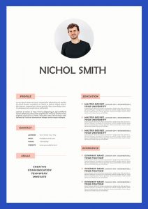 10+ Modern CV free psd template | Template Business PSD, Excel, Word, PDF