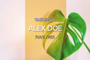 10+ Place Card example psd design | Template Business PSD, Excel, Word, PDF