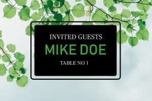 10+ Place Card example psd design | Template Business PSD, Excel, Word, PDF