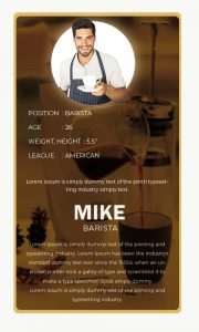 10+ Trading Card free psd template | Template Business PSD, Excel, Word ...