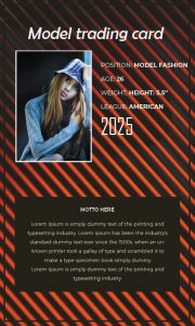 10+ Trading Card free psd template | Template Business PSD, Excel, Word ...