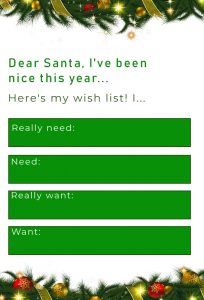 10+ Christmas Wish List example psd design | Template Business PSD ...