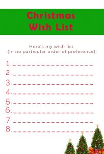 10+ Christmas Wish List example psd design | Template Business PSD ...