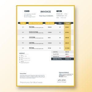 10+ Printable Commercial Invoice Template example psd design | Template ...