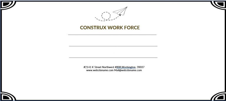 10+ Envelope Template Word Sample | Template Business PSD, Excel, Word, PDF