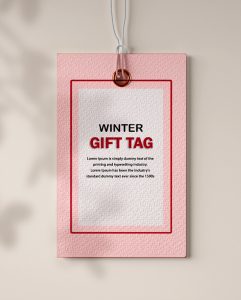 10+ Gift Tag free template in PSD | Template Business PSD, Excel, Word, PDF