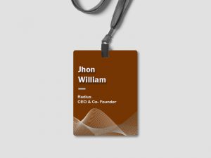 10+ Name Tag example psd design | Template Business PSD, Excel, Word, PDF
