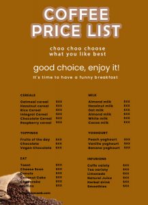 10+ Printable Price List template free psd | Template Business PSD ...