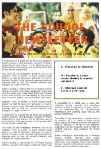 10+ School Newsletter template free psd | Template Business PSD, Excel ...