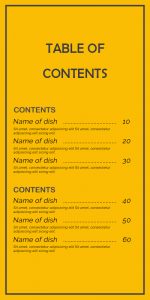 5+ Table Of Contents free psd template | Template Business PSD, Excel ...