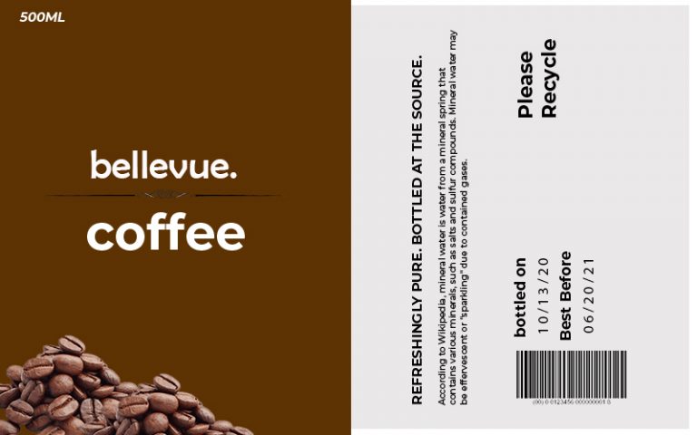 10+ Water Bottle Label template free psd | Template Business PSD, Excel ...