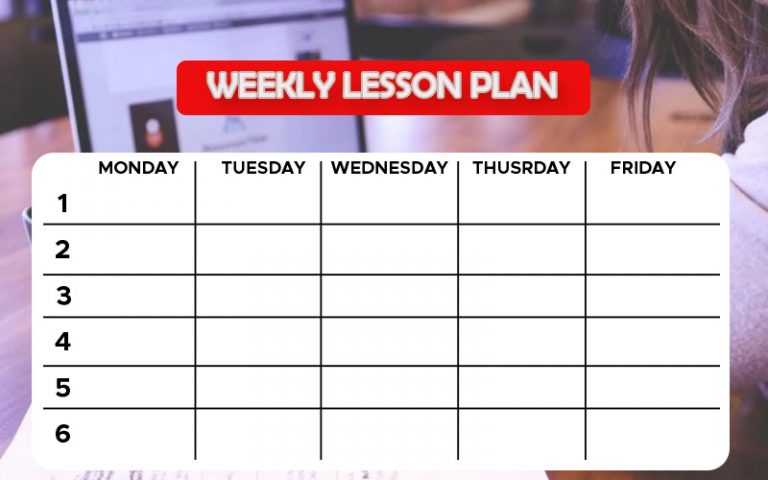 10+ Weekly Lesson Plan free psd template | Template Business PSD, Excel ...