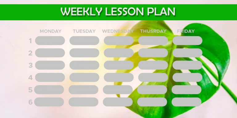 10+ Weekly Lesson Plan free psd template | Template Business PSD, Excel ...