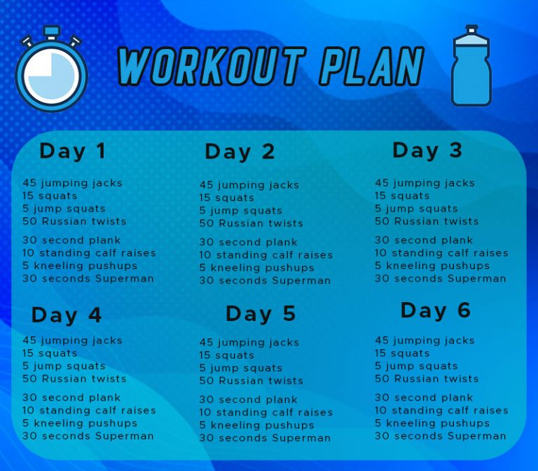 10+ Workout Plan Customizable PSD Template | Template Business PSD ...