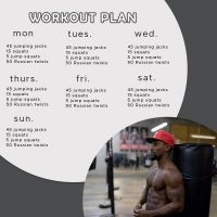 10+ Workout Plan example psd design | Template Business PSD, Excel ...