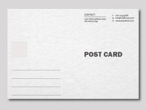 5+ 6 x 9 Postcard template free psd | Template Business PSD, Excel ...