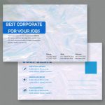 5+ 8.5 X 5.5 Postcard free psd template | Template Business PSD, Excel ...