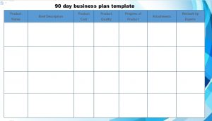 10+ 90 Day Business Plan Template | Template Business PSD, Excel, Word, PDF