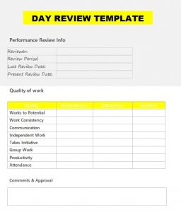 10+ 90-Day Review Template | Template Business PSD, Excel, Word, PDF