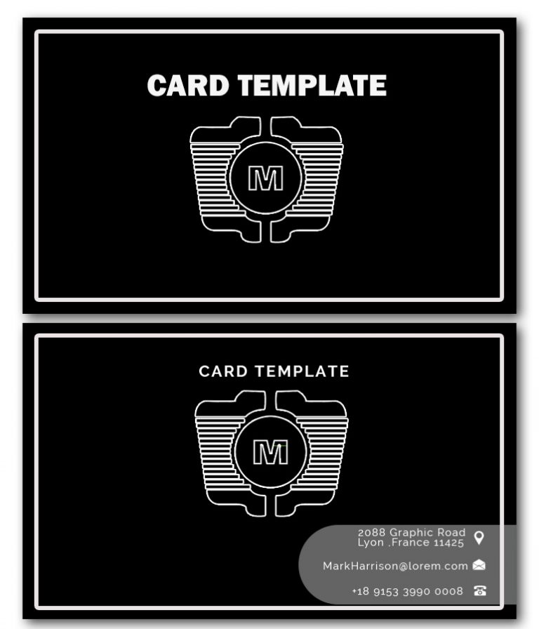 10+ A2 Card template free psd | Template Business PSD, Excel, Word, PDF