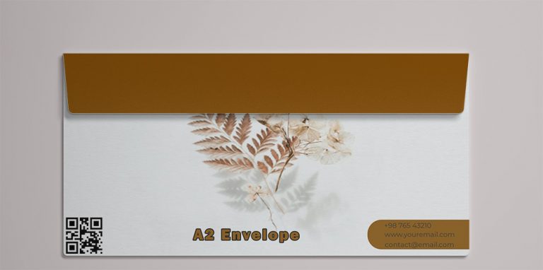 5+ A2 Envelope free psd template | Template Business PSD, Excel, Word, PDF