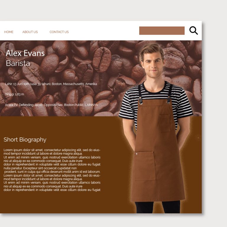 9+ About page free template in PSD | Template Business PSD, Excel, Word ...