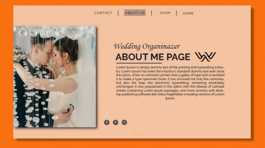 5+ About Us Page Design free template in PSD | Template Business PSD ...