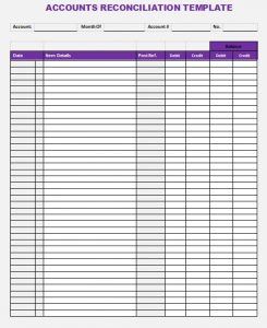 10+ Accounts Reconciliation Template | Template Business PSD, Excel ...