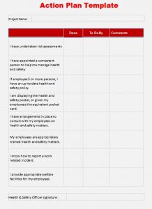 10+ Action Plan Template | Template Business PSD, Excel, Word, PDF