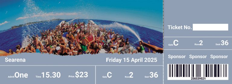 10+ Admission Ticket example psd design | Template Business PSD, Excel ...