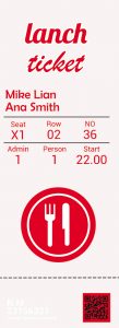 10+ Admission Ticket example psd design | Template Business PSD, Excel ...