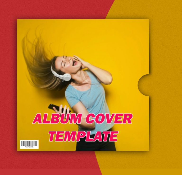 10+ Album Cover free template in PSD | Template Business PSD, Excel ...