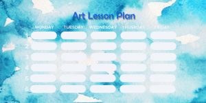 10+ Art lesson plan psd template free | Template Business PSD, Excel ...