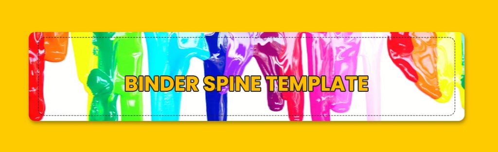 5+ 1 binder spine free psd template | Template Business PSD, Excel ...