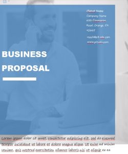 10+ Business Proposal Cover | Template Business PSD, Excel, Word, PDF