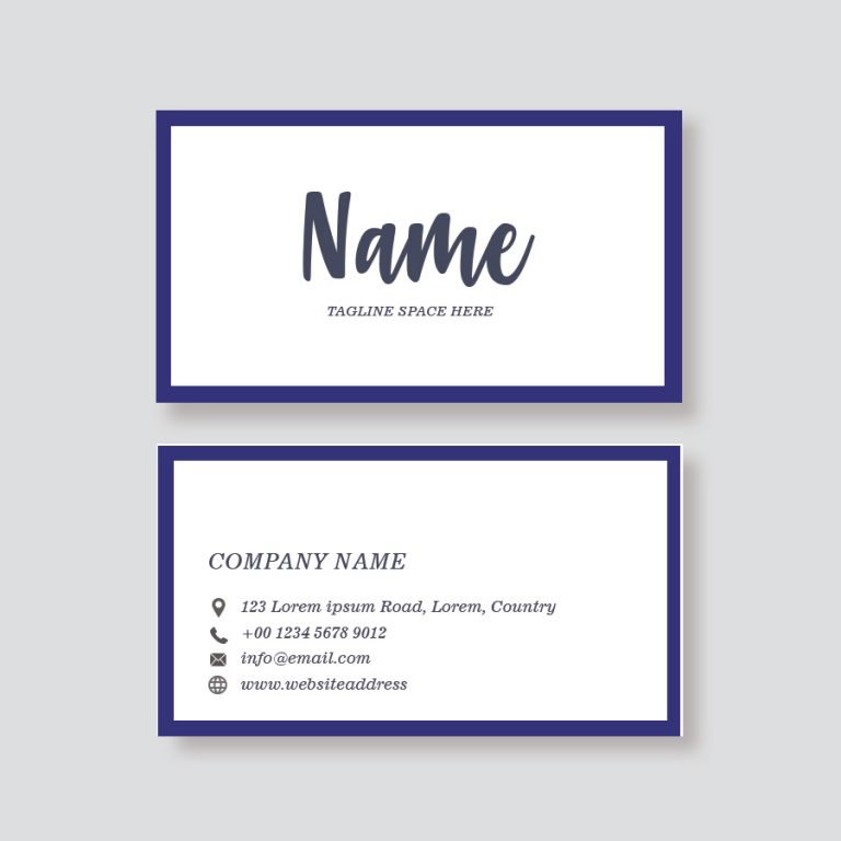 10+ 3×5 card psd template free | Template Business PSD, Excel, Word, PDF