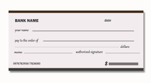 10+ Blank check template free psd | Template Business PSD, Excel, Word, PDF