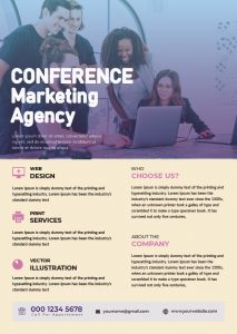 10+ conference poster example psd design | Template Business PSD, Excel ...